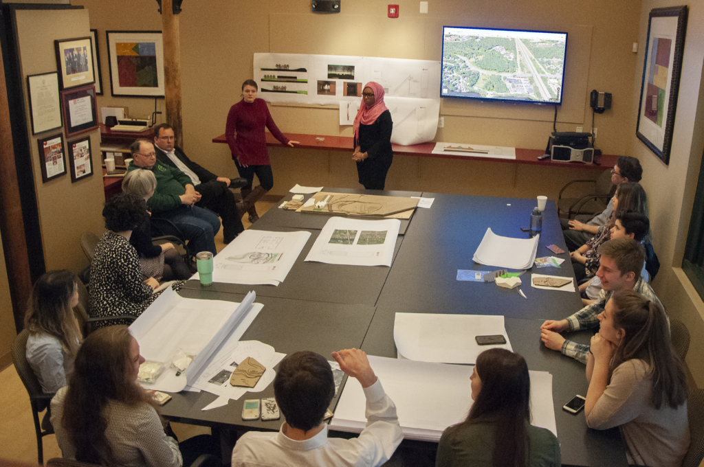 WPI Students Present Work at LPA|A Offices – Lamoureux Pagano ...