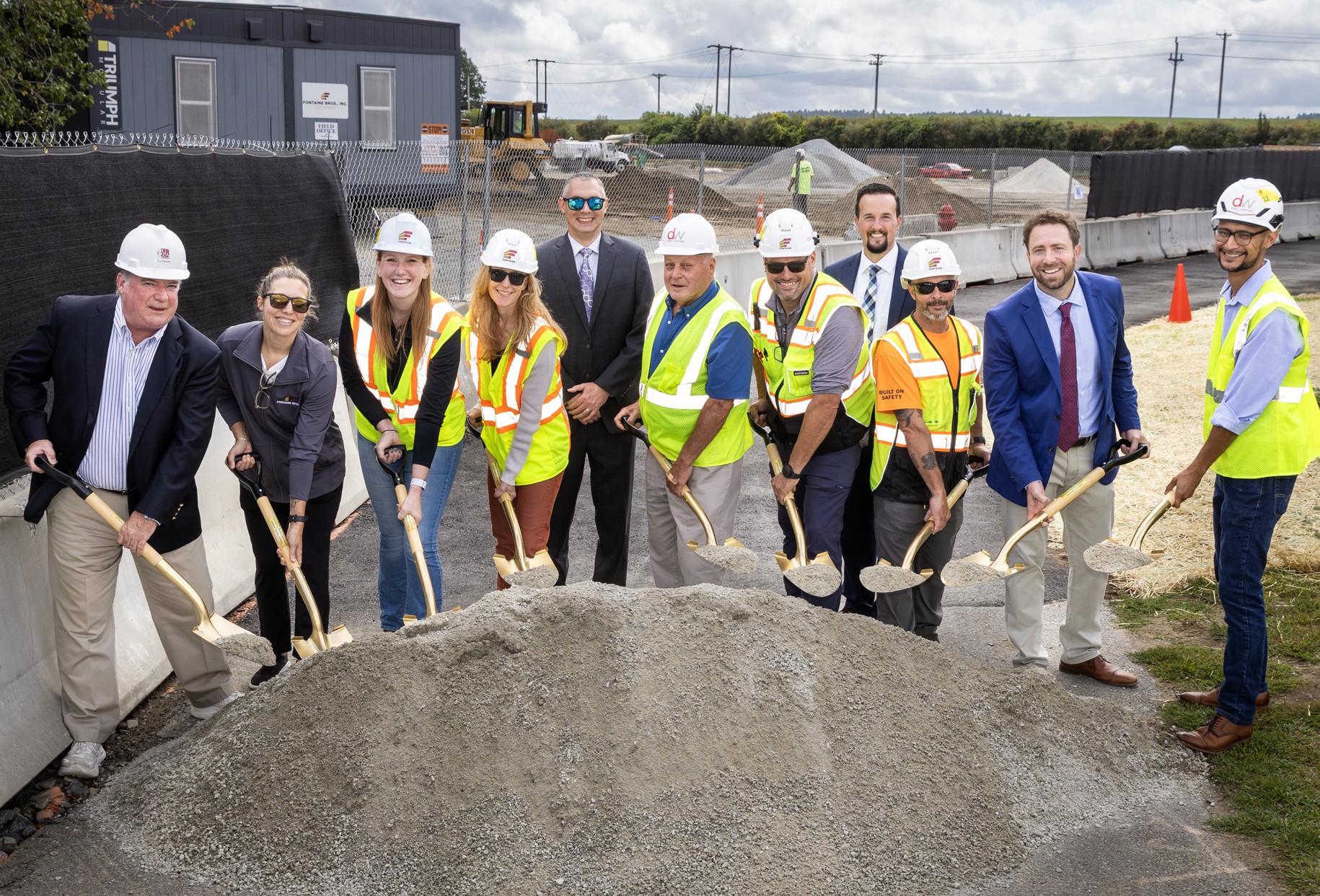 Groundbreaking for Clinton Middle School – Lamoureux Pagano Associates ...